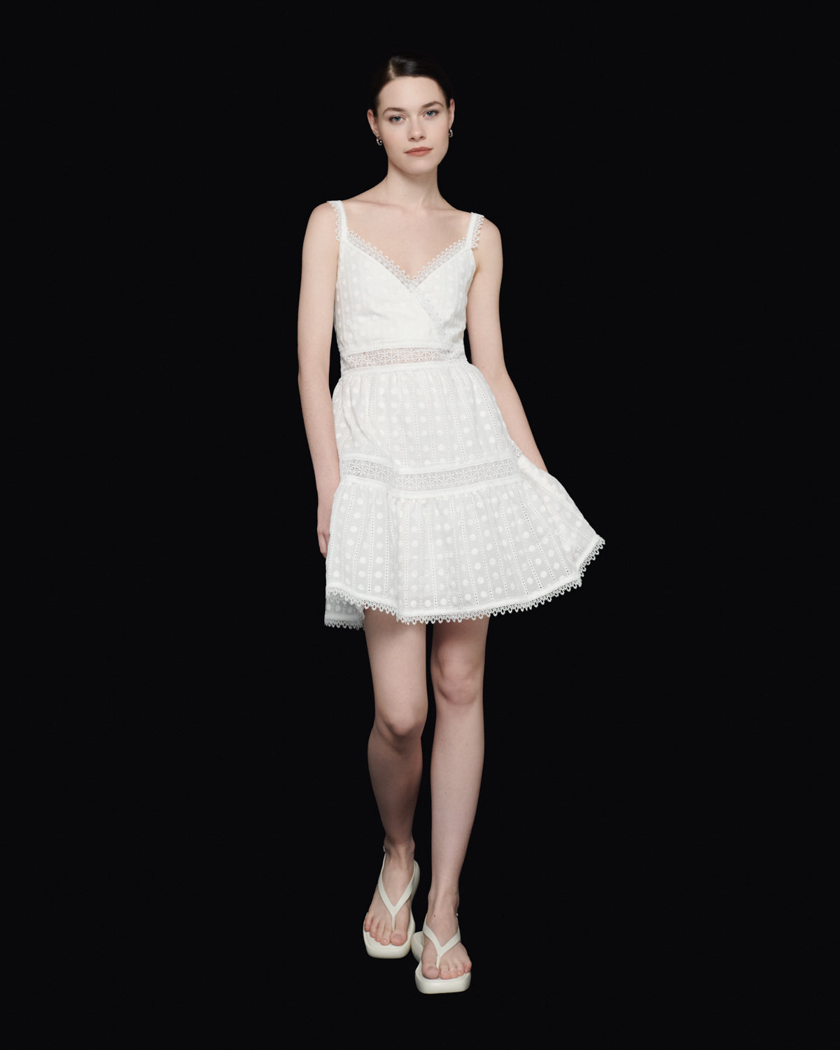 BELLA MINI DRESS WHITE